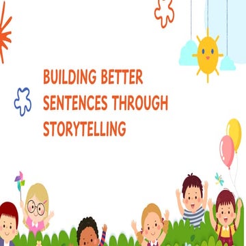 Building Better Sentences - Teaching materials | PDF