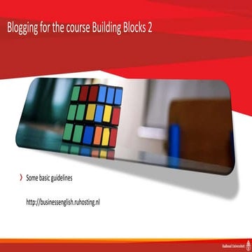 Buildingblocks 2 instructions | PPTX