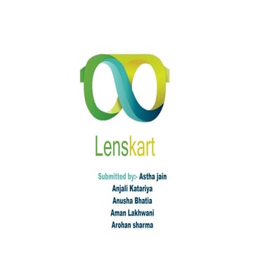 Presentation On Lenskart.com | Building Blocks of Lenskart.com | PPTX
