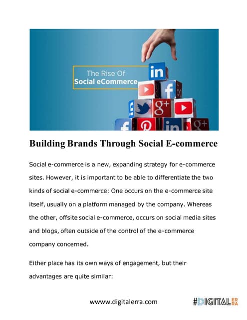 How social commerce is taking flight in beauty retailing | PDF
