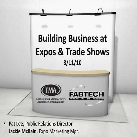 How-To: Tradeshow 411 | PDF