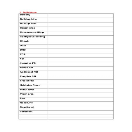 Building by laws format | DOC