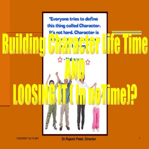 Building Character | PPT