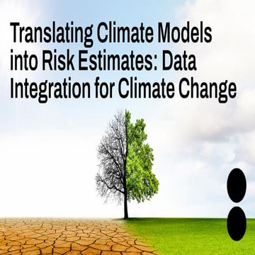 Building Climate Resilience: Translating Climate Data into Risk ...
