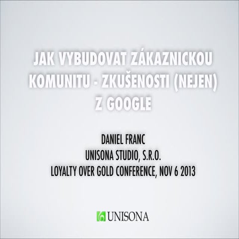 Building communities | PPT