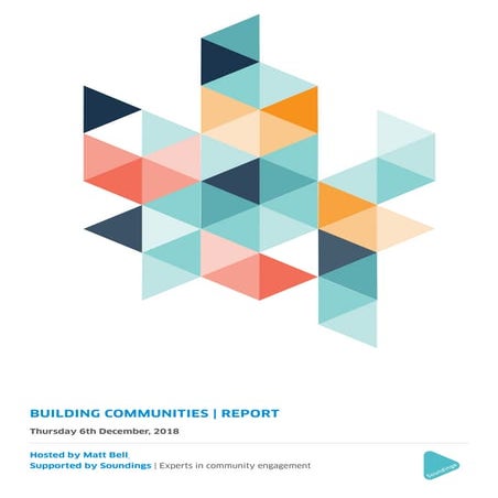 Building communities report (181218) | PDF | Developmental Sites | Real ...