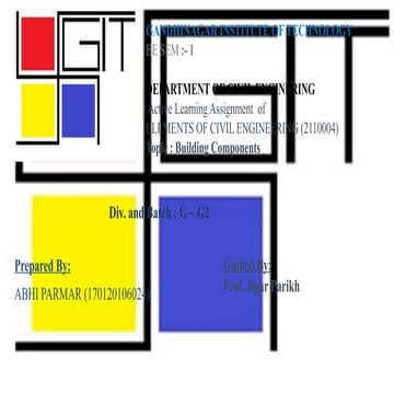 Building components | PPT | Civil Engineering Industry | Industries