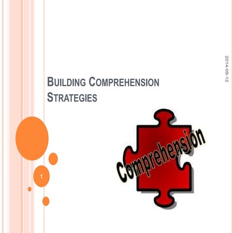 Building comprehension strategies | PPT