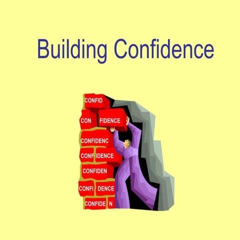 Building confidence ppt | PPT