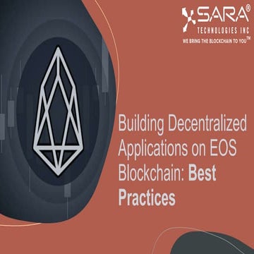 EOS Blockchain Development | PPTX
