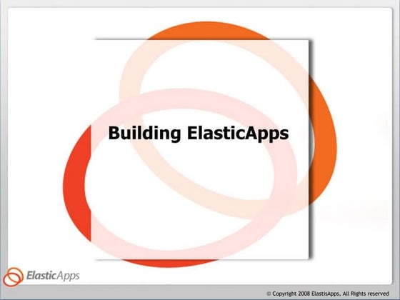 Elasticapps.org presentations