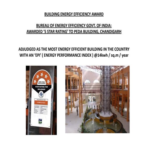 Building energy efficiency award | PPTX