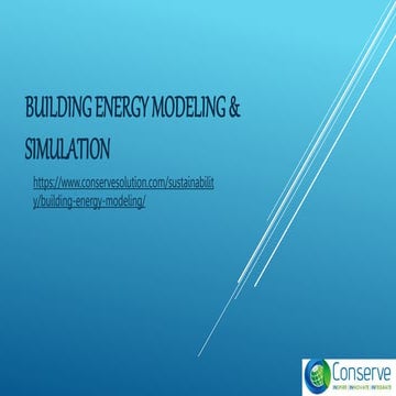 Building Energy Modelling Services | eQuest Energy Simulation Consultant | Conserve Solution ...