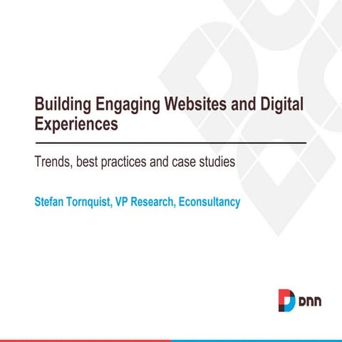 Building engaging websites and experiences | PPT