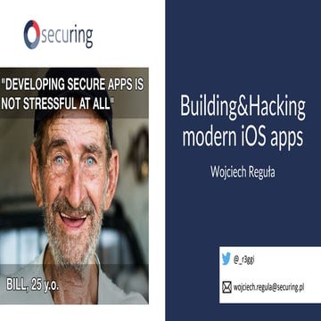 Buildingandhacking Modern Ios Apps Ppt 