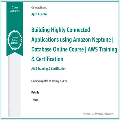 Building Highly Connected Applications using Amazon Neptune.pdf ...