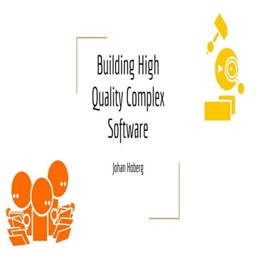 Building High Quality Software Pdf Technology And Computing