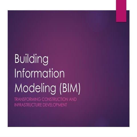 Building Information Modelling Bim Pptx