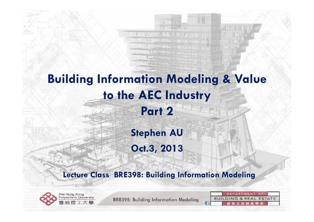 Building information modeling | PPTX