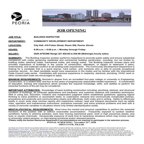 South Holland Building Inspector | DOCX