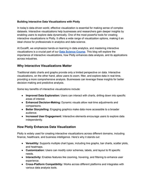 Building Interactive Data Visualizations With Plotlypdf