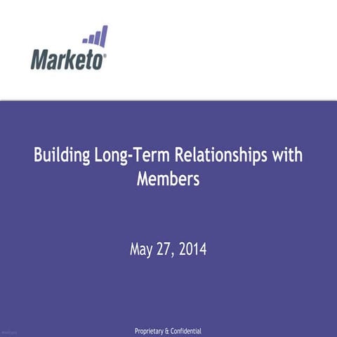 Building Long-Term Relationships with Members | PPTX