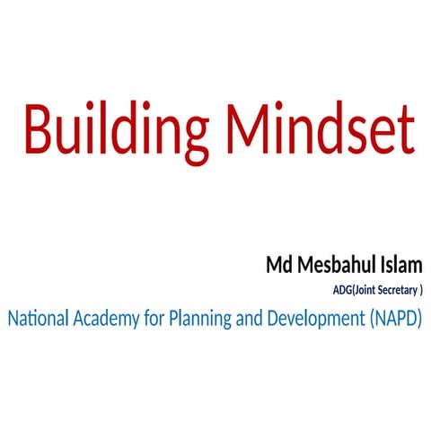 Building Mindset for career development.pptx