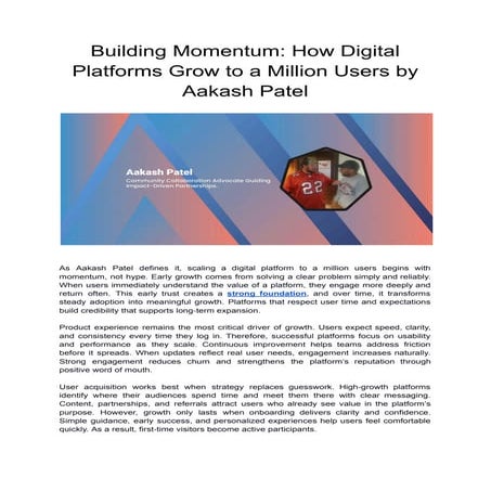 Building Momentum_ How Digital Platforms Grow to a Million Users by ...