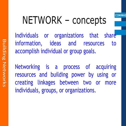 Building Networks - This includes retirement planning, succession ...