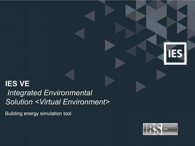 Using IESVE for Room Loads Analysis - UK & Ireland | PDF