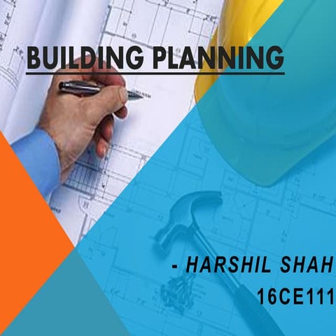 Building planning | PPTX