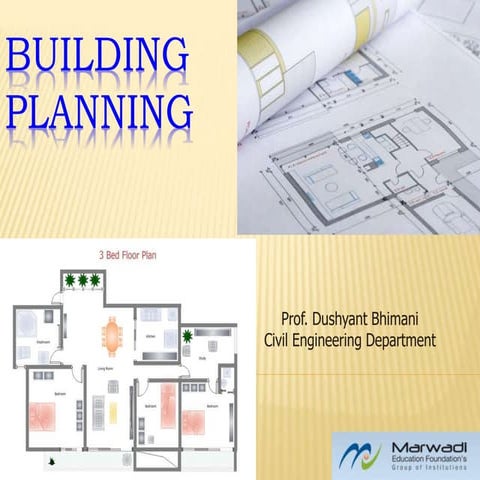 Building Planning Architecture for BPD course | PPT