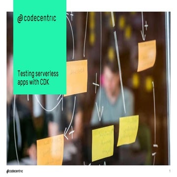 Building reliable apps with cdk | PPTX | Cloud Computing | Internet