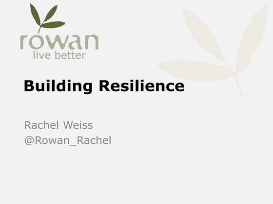 Resilience | PPT