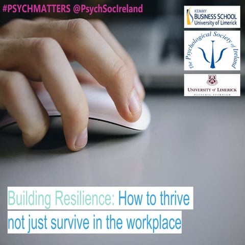Building Resilience by Clodagh Butler, University Limerick | PDF