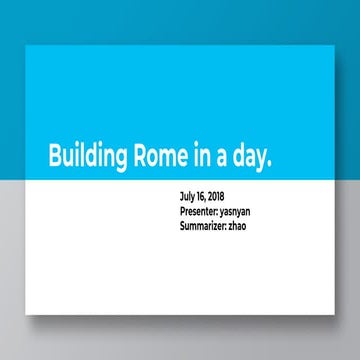 Building rome in_a_day_yas-nyan | PDF