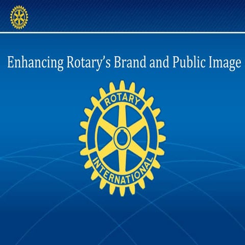 Building Brand and Public Image for Your Rotary Club | PPS