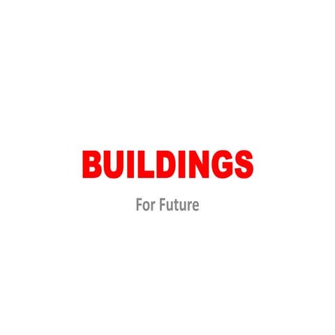 Buildings for tomorrow | PDF