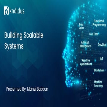 Building Reactive Scalable Systems | PPT