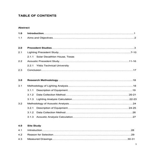 Building science 2 project 1 | PDF