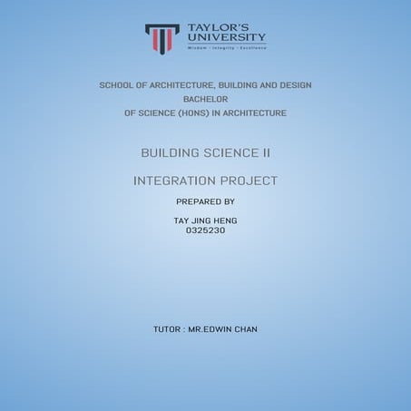 Building science ii final report | PDF