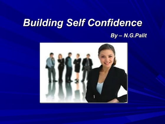 Self confidence | PPTX