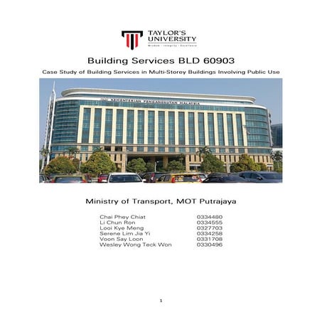 Building Services Report | PDF