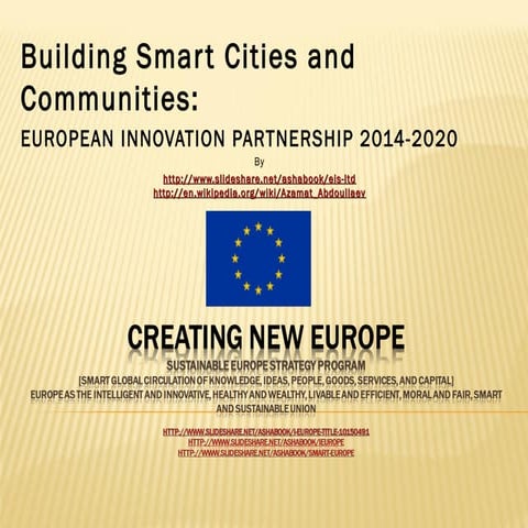 FUTURE CITIES: All-Sustainable (Innovative/Smart/Digital/Technological ...