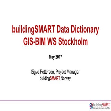 An Overview of buildingSMART | PPTX