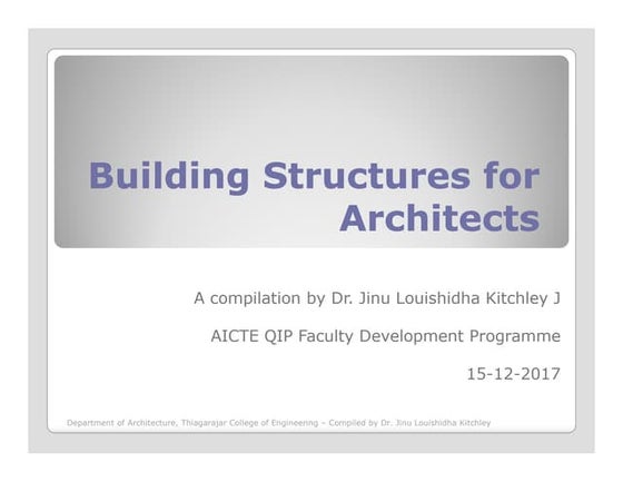 Buildings Structure system | PPT