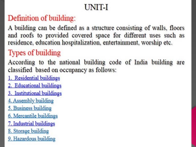 Principles of building planning | PPTX