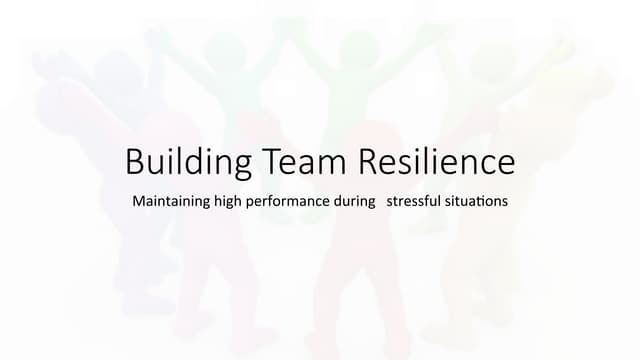 Resilience Training HTGS PowerPoint Aug 2014 v3.1 HTGS Presentation ...