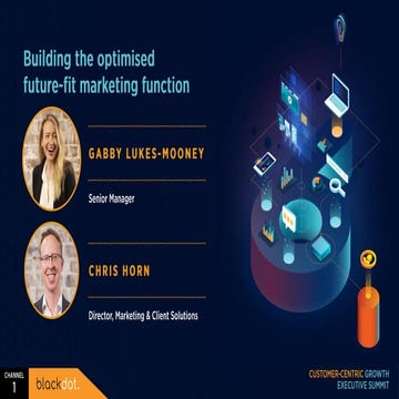 Building the future fit marketing function | PPT