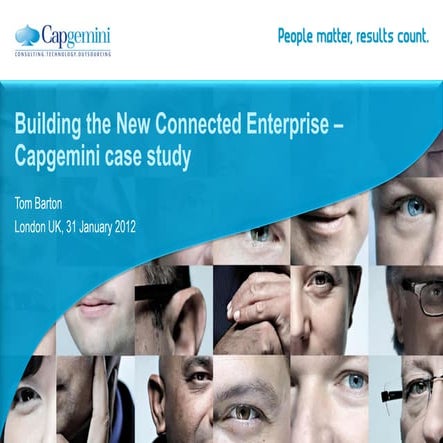 Building the new connected enterprise - Capgemini Consulting | PDF